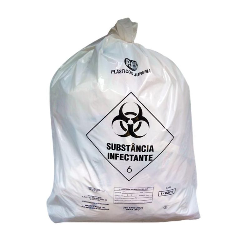 Saco Infectante 100L Jurema C/100 - Medlimp Distribuidora